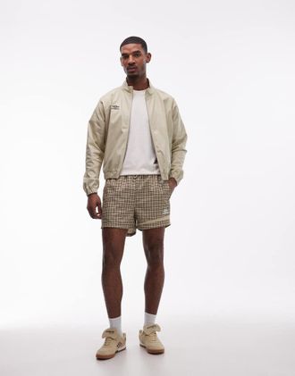 Umbro Harrington-Jacke in Beige-Neutral