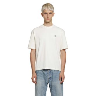 Stone Island 2100020 Combed Organic Cotton Old Effect