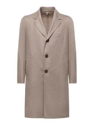 Santaniello Manteau Au Genou - Beige