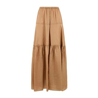 Aspesi Femme, Jupes, Beige, Taille: 36 FR Jupe Maxi