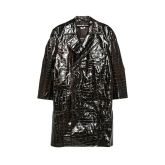 Junya Watanabe Jr-C024 Mantel - - Coats - Damen - Braun - M