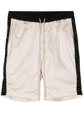 MASTERMIND WORLD Shorts in Colour-Block-Optik - Nude