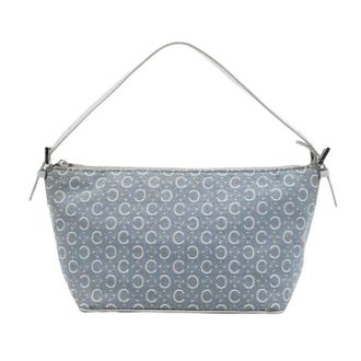Celine Pre-owned Sac bandouli&egrave;re vintage en toile - Femme - Pre-owned - Bleu - Taille: ONE Size