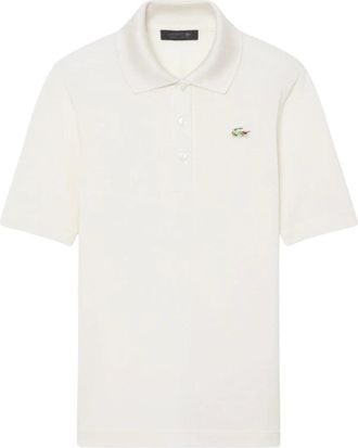 Lacoste Femme, Tops, Beige, Taille: 36 FR Newel Polo Farine