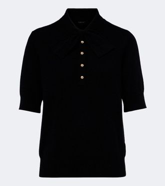 Jardin Des Orangers Polopullover aus Wolle und Kaschmir