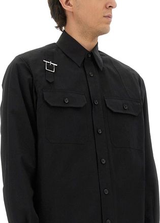 Alexander McQueen Jacket-Shirt - Black