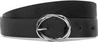 Tommy Hilfiger Damengürtel Th Chic 2.5 Sv AW0AW17931 Schwarz