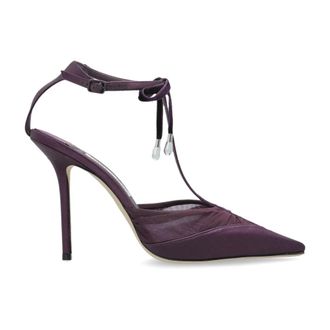 Jimmy Choo London Afia Mesh 100 - - Shoes - Damen - Lila - 39 1/2 EU