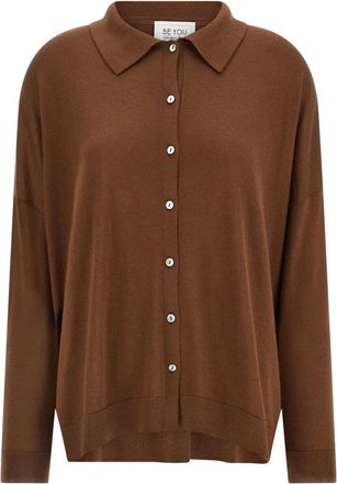 Be You Femme, Blouses et Chemises, Brun, Taille: 40 FR Lady17 Cardigan