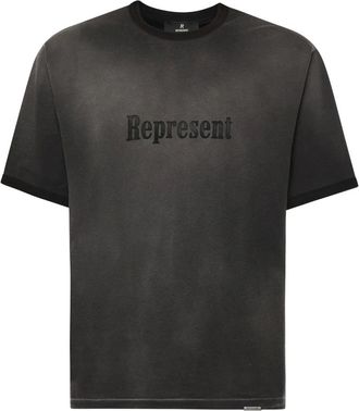 Represent Represent, Homme, Tops, Noir, Taille: S Ringer T-Shirt