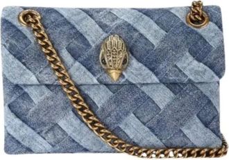 Kurt Geiger Femme, Sacs, Bleu, Taille: ONE Size Mini Sac Kensington Souple