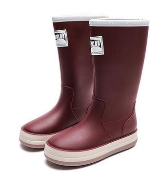 Pangolin Bottes de Pluie Imperm&eacute;ables Femme & Homme - Bottes en Caoutchouc Antid&eacute;rapantes, L&eacute;g&egrave;res et Confortables, Bottes Hautes Outdoor pour Jardin, Marche, 