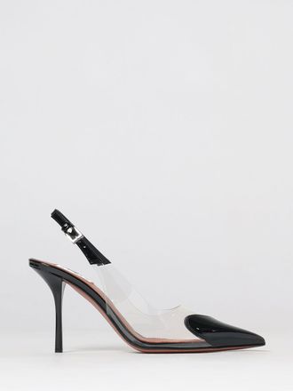 Alaia Escarpins slingback Le Caur en cuir verni et PVC &agrave; talon aiguille
