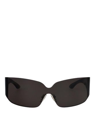 Balenciaga Lunettes De Soleil - Gris
