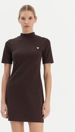 Guess Kleid f&uuml;r den Alltag V6RK04 J1314 Braun Regular Fit