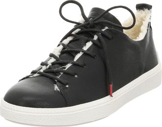 Think Think TURNA Damen pflanzlich gegerbte nachhaltige Halbschuhe, SCHWARZ 0000, 40 EU Schmal