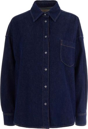 Max Mara Femme, Blouses et Chemises, Bleu, Taille: 34 FR Chemises