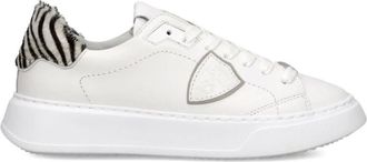 Philippe Model Femme, Chaussures, Blanc, Taille: 38 EU Temple Baskets