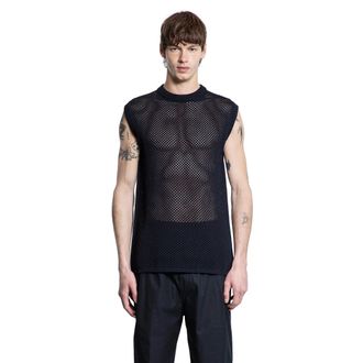 Laneus Mesh Knit Vest