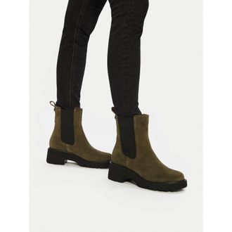 Camper Klassische Stiefeletten Camper Milah K400575-014 Gr&uuml;n