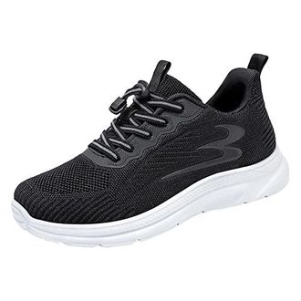 Generic Chaussures pour homme 46 2 3 Chaussures noeud papillon en maille filet respirant &eacute;lastique d&eacute;contract&eacute; facile &agrave; porter Chaussettes de sport pour homme