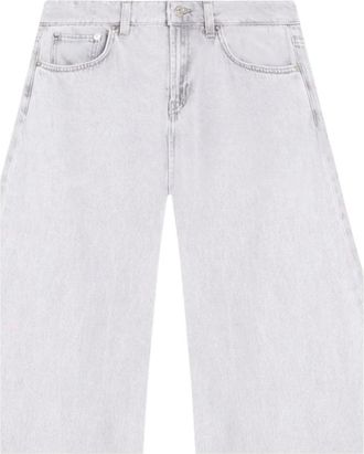 Dondup Femme, Jeans, Gris, Taille: W25 Marlen Wide-leg Jeans
