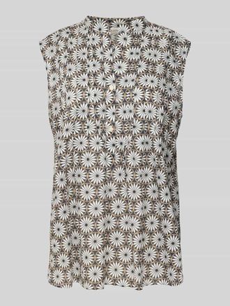 Marc O'Polo Regular Fit Blusentop mit kurzer Knopfleiste