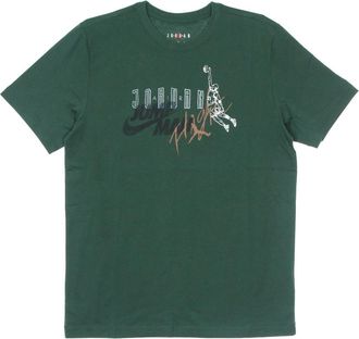 Nike Jordan Homme, Sport, Vert, Taille: XL T-Shirt &agrave; Manches Courtes et Col Rond