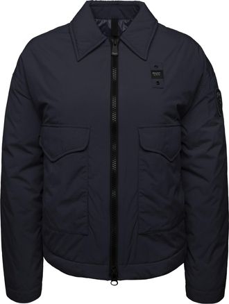 Blauer Jacke Clarence