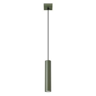 Sollux Lighting LAGOS Lampe suspendue moderne - Luminaire polyvalent - GU10, max 10W LED, ~230V, 50Hz, IP20 - Ampoule non incluse - 1x Source de lumi&egrave;re - 8x8x118cm, 