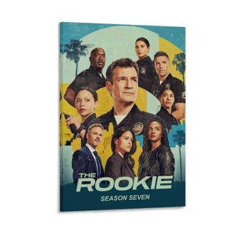 Generic The Rookie TV Series Poster, Kunstwerk-Poster, Geschenke, Leinwand, Gem&auml;lde, Wandkunst, Dekoratives Bild, Drucke, Moderne Dekoration 16x24inch(40x60cm