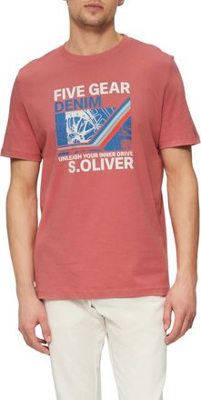 s.Oliver Baumwoll-T-Shirt mit Frontprint