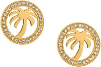 Palm Angels Traccia Ohrringe - - Accessories - Damen - Gelb - ONE SIZE