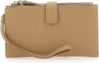 Gianni Chiarini Femme, Accessoires, Beige, Taille: ONE Size Portefeuille Dollaro