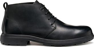 Geox Herren U MEIERN Ankle Boot, Black, 42 EU