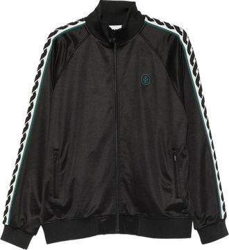 Dr&ocirc;le de Monsieur Logo-patch Side-stripe Jacket