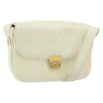 Celine Pre-owned Canvas Shoulder Bag - - Pre-owned - Damen - Wei&szlig; - ONE SIZE
