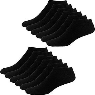 Generic FGUUTYM Equator D8 Lot de 10 paires de chaussettes de sport respirantes pour homme, Noir, Taille unique