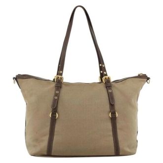 Prada Pre-owned Vintage Tote Bag - Femme - Pre-owned - Beige - Taille: ONE Size