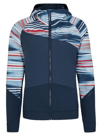 Ziener Damen NAKIMA Funktions- / Hybrid-Hacke Bergsport, Skitour | winddicht, Primaloft Active, dark navy.dark navy stripe, 36