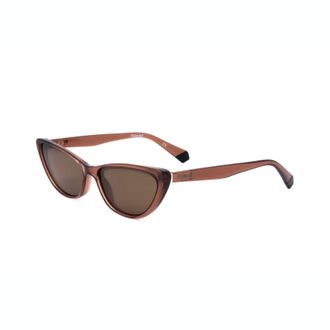 Polaroid Pld 6142/s 09Q/SP BROWN Sunglasses Womens Polycarbonate, Standard, 57