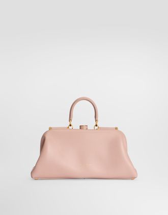Dolce & Gabbana Handtasche Grandma Mittelgro&szlig; Aus Plong&eacute;-nappaleder - Frau Collection Puderrosa Onesize
