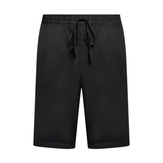 120% Lino Bermuda Leinen-Shorts - - Shorts - Herren - Schwarzk - 2XL