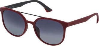 Police Femme, Accessoires, Brun, Taille: ONE Size Lunettes de Soleil en Ac&eacute;tate Marron Polaris&eacute; Cat&eacute;gorie 3