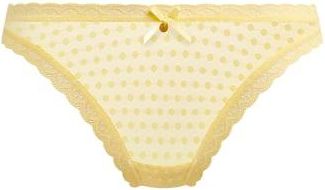 Freya Culotte en dentelle &agrave; pois