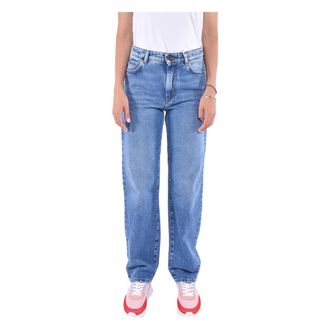Max Mara Femme, Jeans, Bleu, Taille: 38 FR Jeans en denim authentique avec production