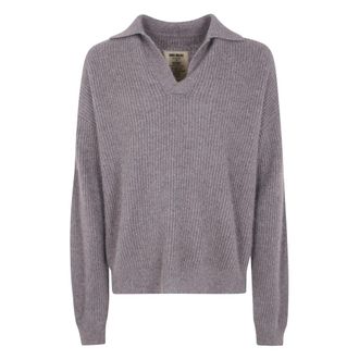 Uma Wang UMA Wang - Pulls &agrave; col rond - Femme - Pulls - Brun - Taille: 40 FR