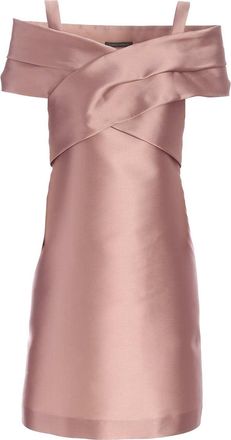 Alberta Ferretti Knielanges Kleid - Rosa