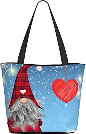 AOOEDM Happy Christmas Ladies Shopping Bag 13x11x7in.Le cadeau parfait pour la Saint-Valentin.Cest de la Saint-Valentin pour maman, fille, &eacute;pouse, etc