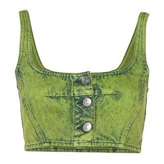 Marni TOP - - Tops - Damen - Gr&uuml;n - S